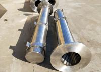 China Durable Wedge Wire Mesh , Non Clogging Wedge Wire Screen Cylinders for sale