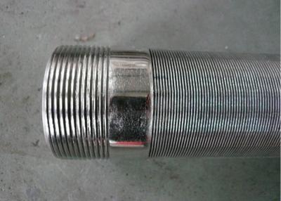 China Stainless Steel Wedge Wire Screen Filter With Point Welding Technique for sale