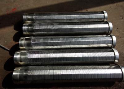 China Stainless Steel Wedge Wire Screen , Chemical Resistant Cylinder Screen for sale