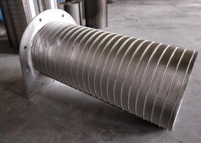 China Reverse Slotted Wedge Wire Screen Pipe With High Temperature Resistance for sale
