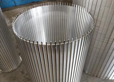 China Rust Proof Back To Washing Wedge Wire Screen For Sugar Mill Factory for sale