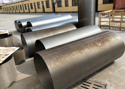 China SS 316L Johnson Wedge Wire Sieve Filters For Chemical / Petroleum Industry for sale