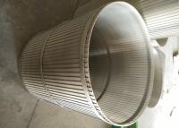 China Corrosion Resistant Rotary Screen Drum For Waste Dehydration Treatment for sale