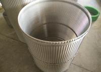 China Corrosion Resistant Rotary Screen Drum For Waste Dehydration Treatment for sale