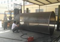 China Stainless Steel 316L Rotary Screen Drum Wire Strainer Basket 520 Mm Diameter for sale