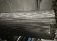 China Slot Size 1.0 Mm Rotary Screen Drum Back Flush Filter Stainless Steel 316L Materials for sale