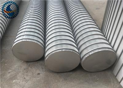 China Stainless Steel 304 Reverse Wedge Wire Screen With Blind Plate Ends for sale
