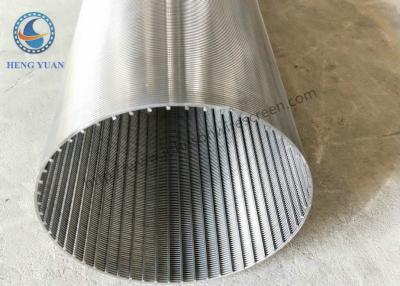 China Wedge Wire V Shape Johnson Screen Filter Pipe for sale
