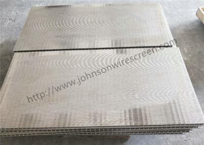 China No Frame Panel Johnson Wedge Wire Screens for sale