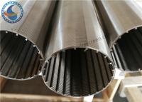 China Water Well Sand Control Johnson Screens Wedge Wire Slotted Pipes for sale