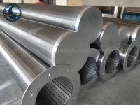 China 304 Stainless Steel Water Wire Screen , Johnson Screen With Flange End for sale