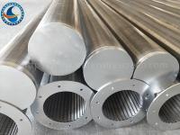 China 304 Stainless Steel Water Wire Screen , Johnson Screen With Flange End for sale