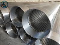 China Small Wire Water Wire Screen Used In Shallow Well For Sand Control for sale