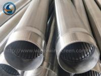 China Small Wire Water Wire Screen Used In Shallow Well For Sand Control for sale