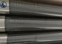 China 2x3mm Slot 1.5mm Wedge Wire Screen Pipe For Filter for sale