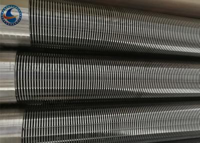 China 2x3mm Slot 1.5mm Wedge Wire Screen Pipe For Filter for sale