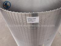 China Johnson Wire Wrapped Continuous Slot Screen With 0.5mm Gap for sale
