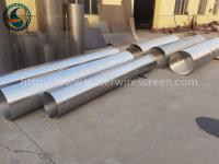 China Johnson Wire Wrapped Continuous Slot Screen With 0.5mm Gap for sale