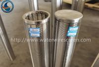China OD 60mm 0.6mm 500mm Length Continuous Slot Screen for sale