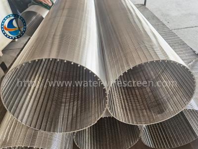 China OD 215mm Sus304 Non Clogging Continuous Slot Screen for sale
