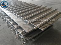 China Johnson Vee Wire Flat 0.025mm Continuous Slot Screen for sale