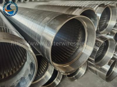China Threaded Od 216mm Wire Wrapped Screen For Sand Control for sale