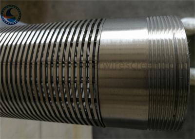 China 2507 Stainless Steel Johnson Wedge Wire Screen Pipe for sale