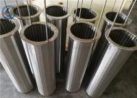 China Full Welded 219.1mm SS316 Johnson Water Well Screen for sale