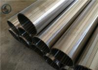 China Stainless Steel OD89mm Continuous Slot Screen For Filtration for sale