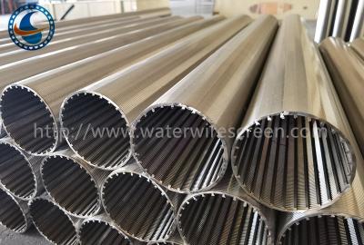 China Duplex Steel 2507 Water Wire Screen With 0.13mm Slot for sale