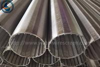 China 316L Construction Cylinder Wire Wrapped Screen for sale