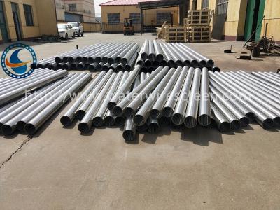China Non Magnetic Stainless Steel Downhole Slotted Tube for sale