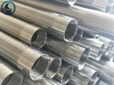 China 50 Bar Stainless Steel Downhole Slotted Tube For Farm Irrigation for sale