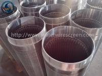 China Od 216mm Sand Control Wedge Wire Screen For Water Well for sale