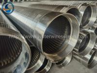 China SS304 Vee Wire Water Well Screen Filter For Sand Control for sale