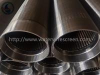 China SS304 Vee Wire Water Well Screen Filter For Sand Control for sale