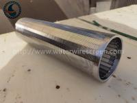 China Stainless Steel 304 Full Welded Wire Wrapped Screen Filter for sale
