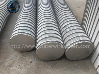 China CE ID100mm Ss Reverse Wedge Wire Screen With Blind Plate Ends for sale