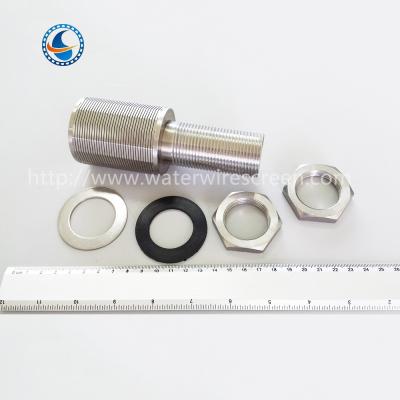 China Sus304 Johnson Profile Wire 53mm Dia Water Filter Nozzle for sale