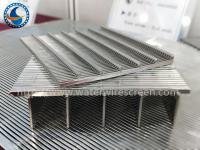China ISO9000 Petrochemical Engineering 321 Stainless Steel Wedge Wire Screen for sale