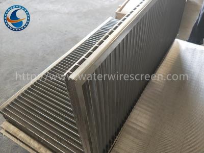 China L500mm Stainless Steel Wedge Wire Screen Panels For Coal Washing Equipment for sale