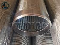 China Low Carbon Galvanized 219mm OD Water Well Screen For Sand Control In Shallow Well for sale