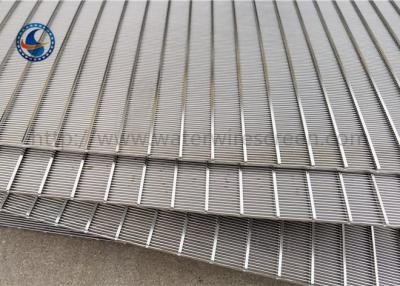 China 0.7mm Slot 100 Micron Sus Wedge Wire Screen Panels for sale