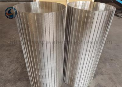 China Slotted Wedge Wire Screen Filter Johnson Well Mesh Stainless 304 316 316l for sale