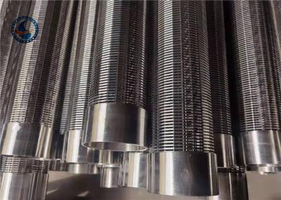 China 304 Stainless Steel Wedge Wire Screen Slot 40 60 80 for sale