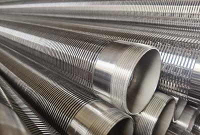 China Stainless Steel 304 Corrosion Resistance Downhole Slotted Tube for sale