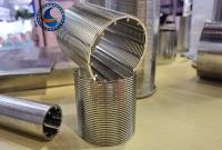 China Johnson Type Stainless Steel Well Strainer Vee Wire Screen for sale
