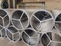 China 316l Stainless Steel Vee Wire Hydrogenation Wedge Wire Filter Screen for sale