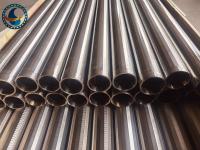 China Ss304 Support Bar Sieve Drum 0.1mm Slot Wedge Wire Screen Pipe for sale
