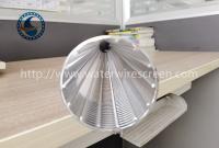 China Ss304 Pure Round Winding 2mm Slot Wedge Wire Screen Tube Solid Liquid Separation for sale